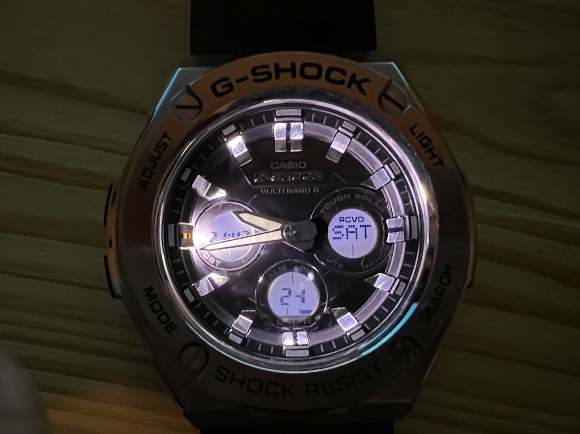 G-SHOCK G-STEEL ミドルサイズモデルGST-W310-1AJFをレビュー オンオフ使える最強時計 | 玉田光一 田舎のパパの子育てブログ