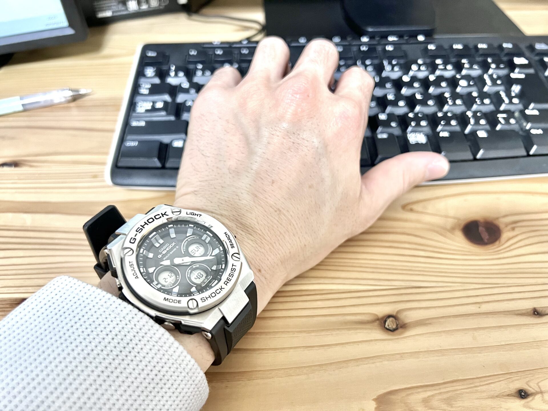 G-SHOCK G-STEEL ミドルサイズモデルGST-W310-1AJFをレビュー オンオフ使える最強時計 | 玉田光一 田舎のパパの子育てブログ